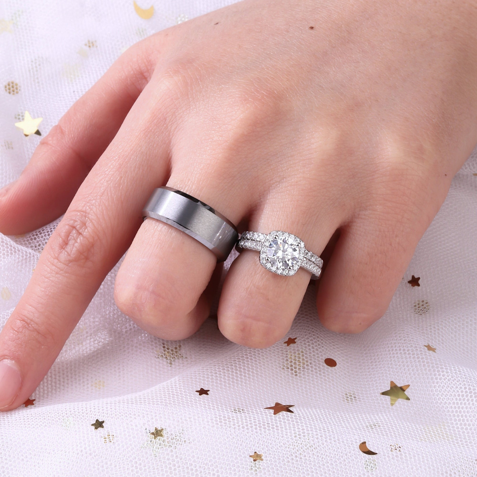 Couple Rings-Wedding Rings-Necklaces-Bracelets – Duostones